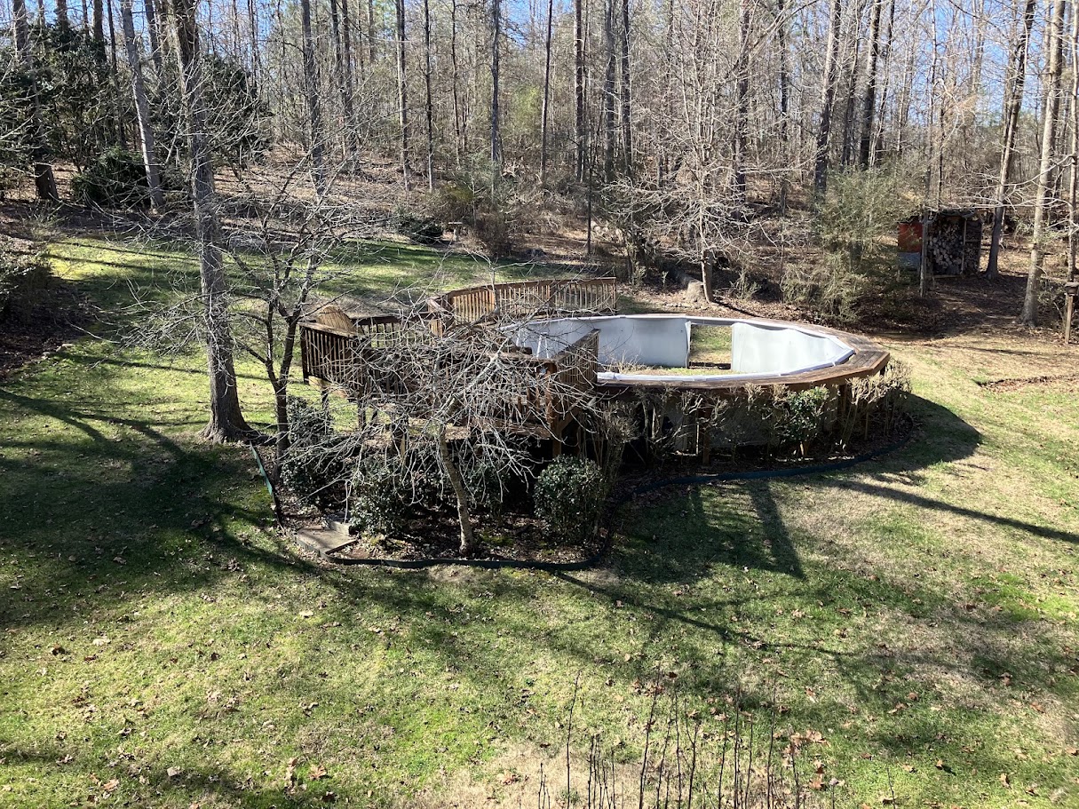 Above Ground Swimming Pool Demolition & Removal in Greenevers, NC